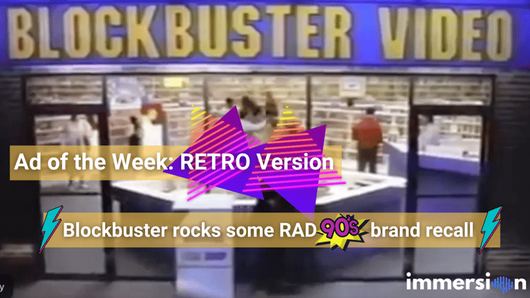 Retro Ad of the Week: Blockbuster Really DID Know What They Were Doing